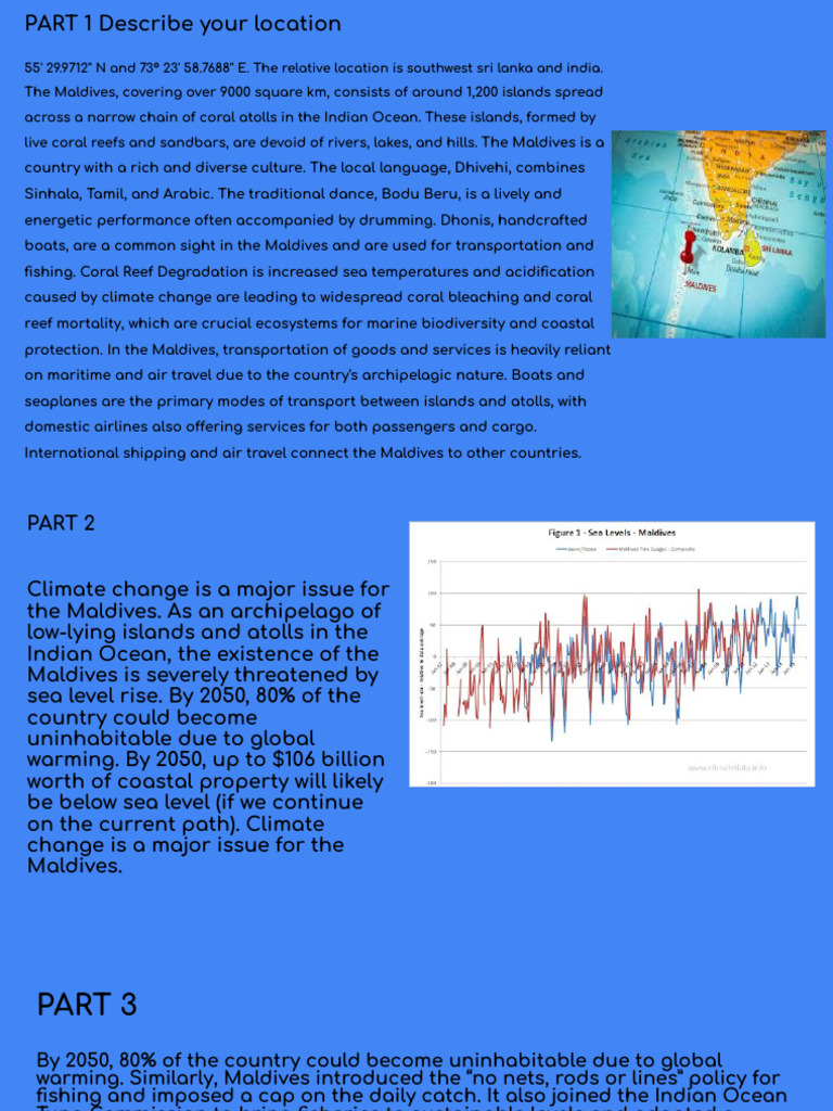 Science Climate Poster by Aashutosh | PDF | Climate Change | Island