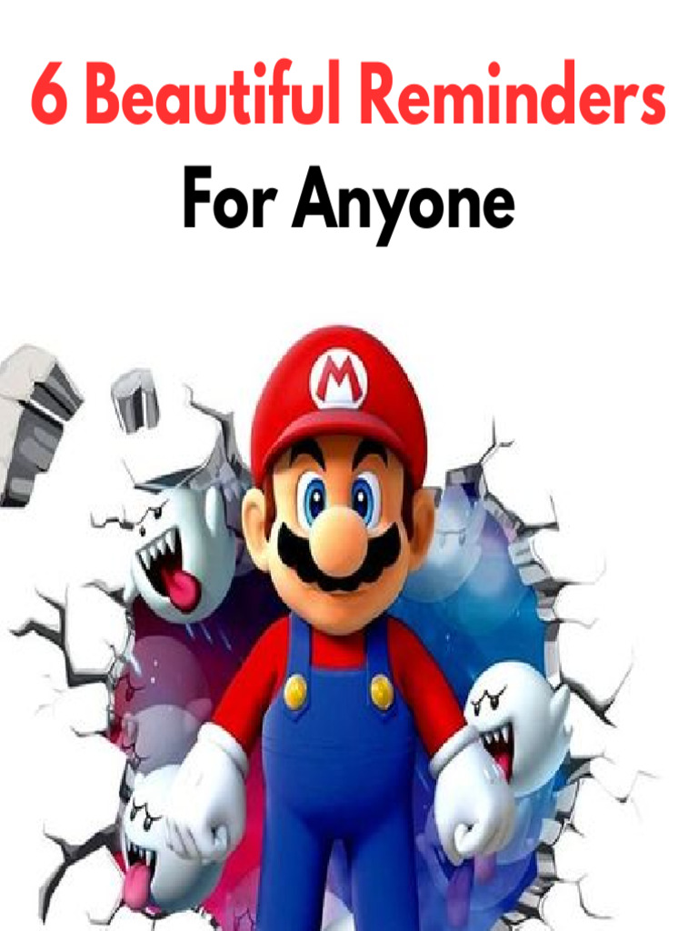 6 Beautiful Reminders For Anyone | PDF