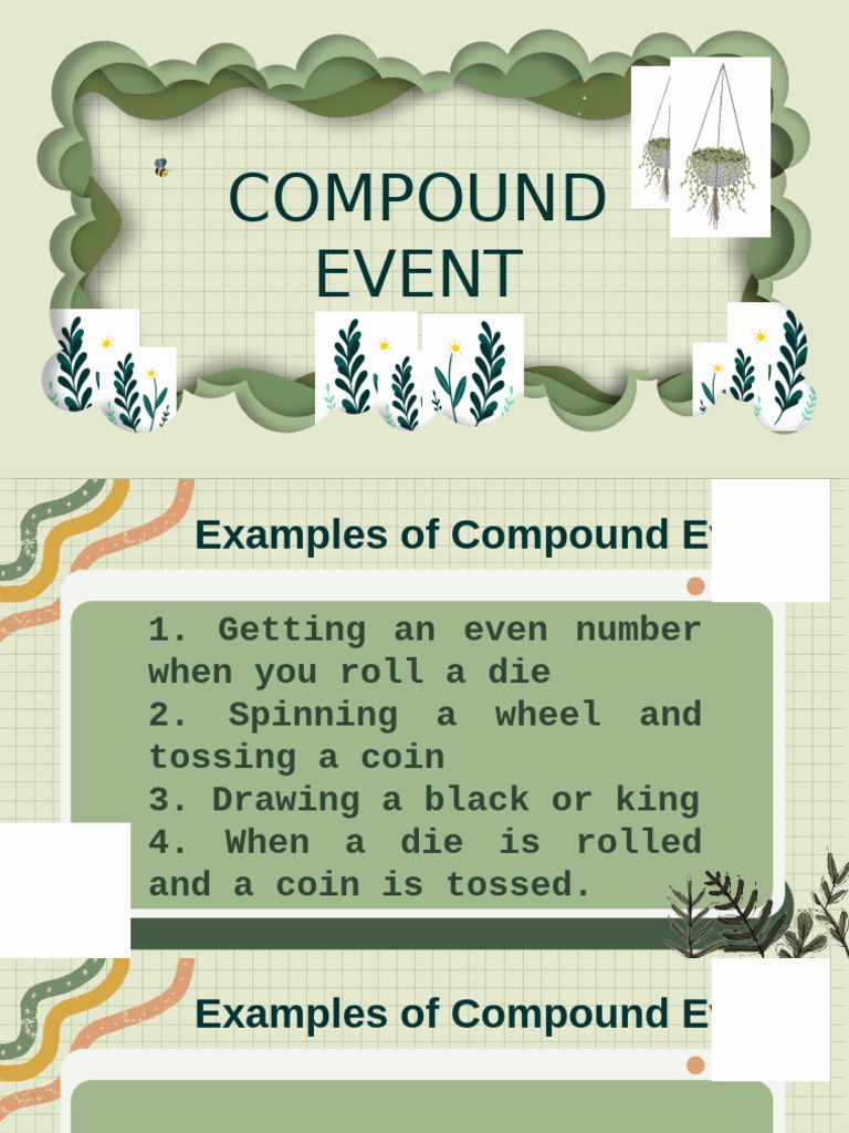 Compound Event | PDF