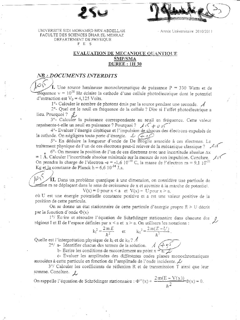 1 Polycop Exam Quant | PDF