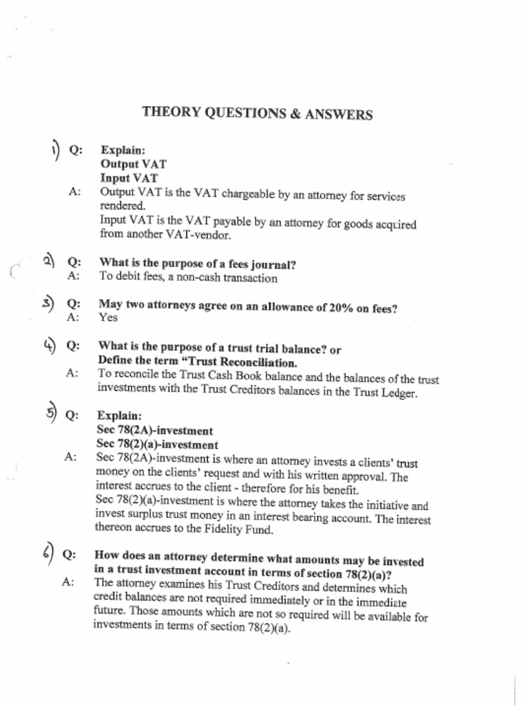 Theory Q - As | PDF