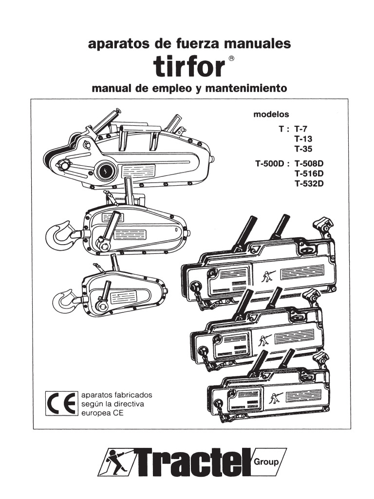 Tractel Tirfor Manual | PDF