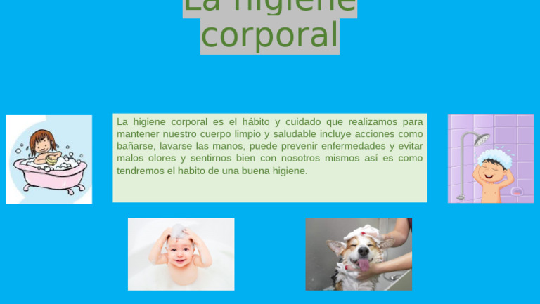 La Higiene Corporal | PDF
