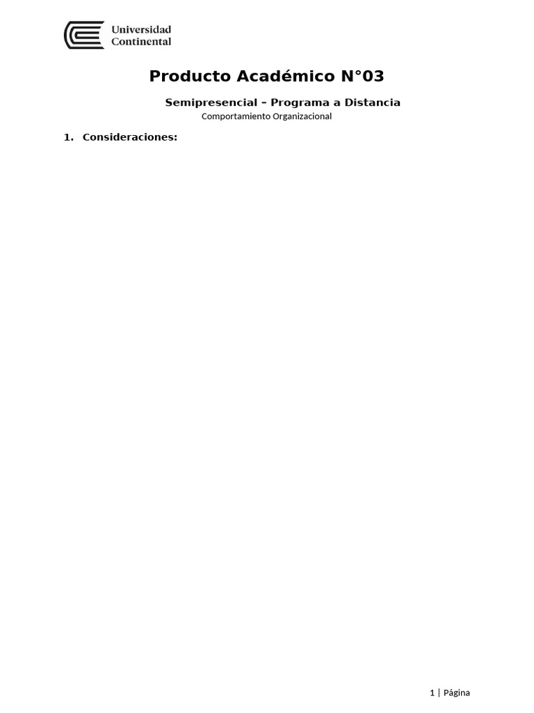 PA03 CompOrg-p2018 | PDF | Motivación | Motivacional