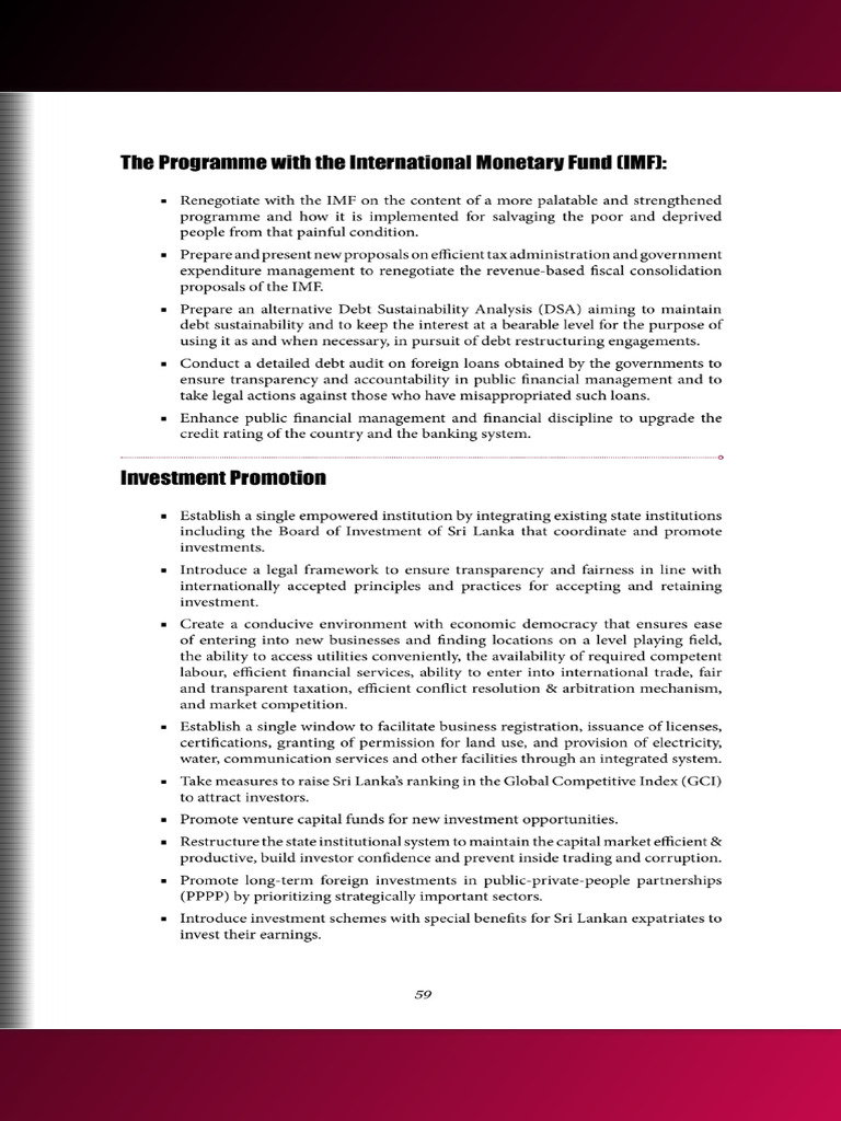 NPP Presidential Election Manifesto - 2024 | PDF