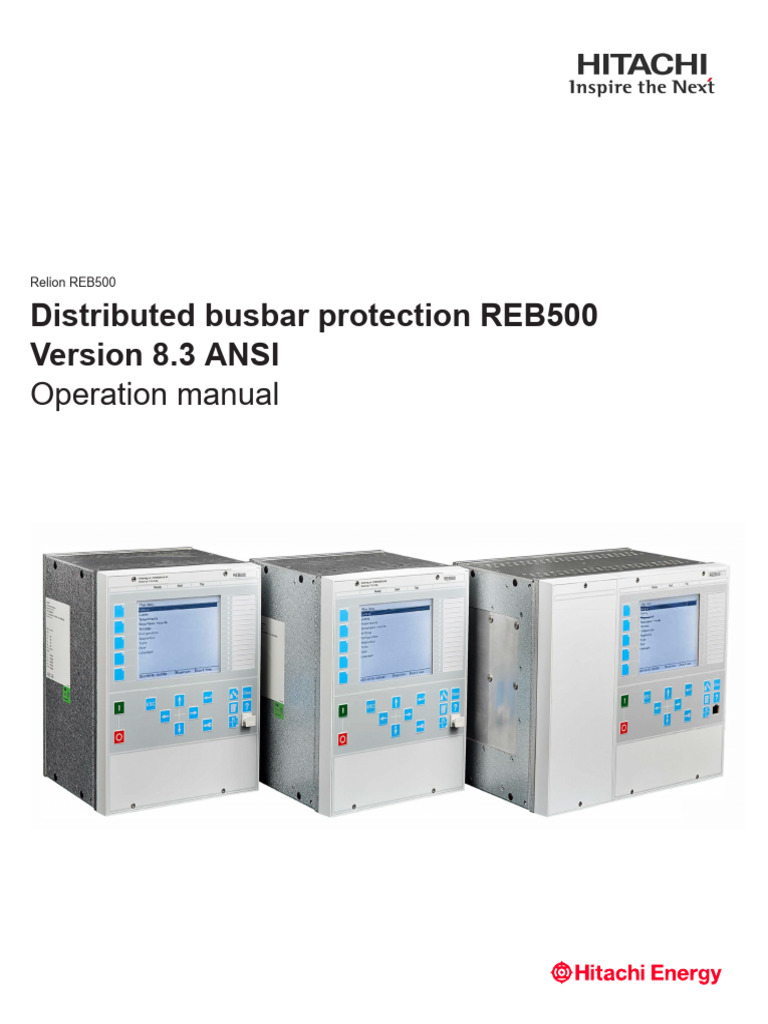Hitachi REB500 Operation Manual | PDF | Electromagnetic Compatibility
