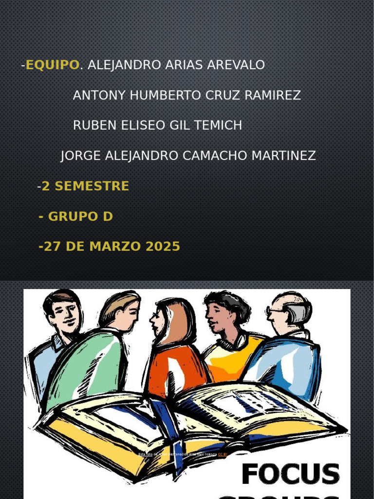 Focus Group 1 | PDF | Grupo de enfoque | Psicología Social