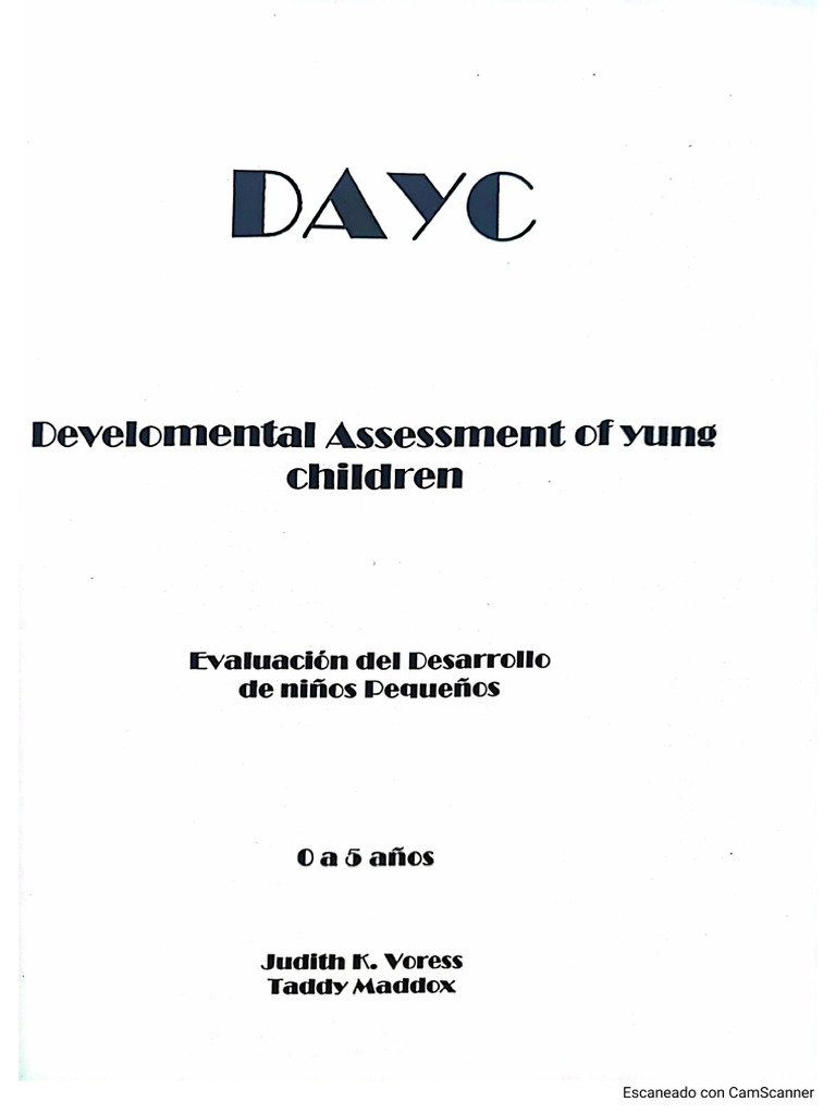 Dayc Manual | PDF