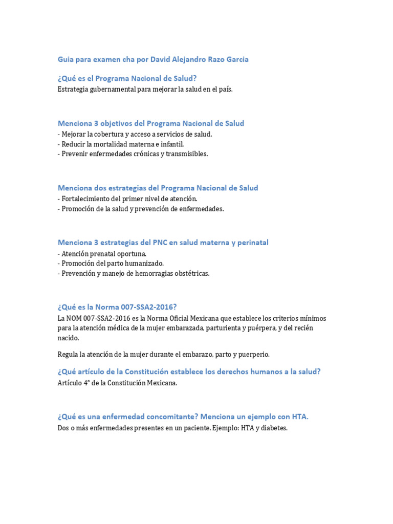 Guia Primer Parcial | PDF | Parto | El embarazo