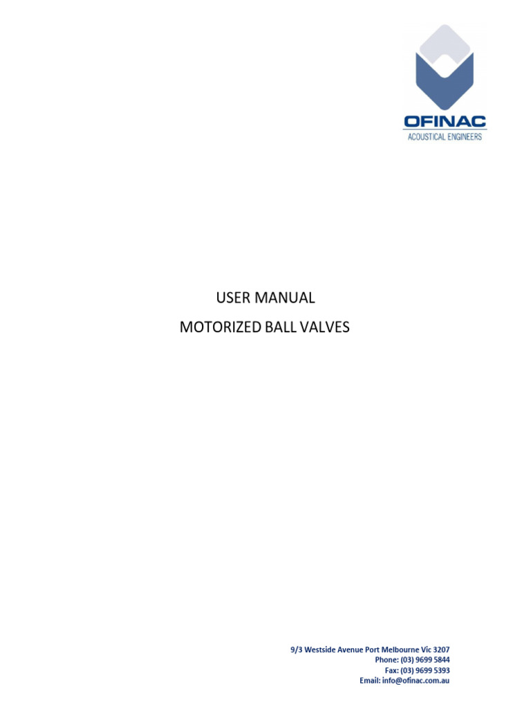 8696-DS-01 Motorized Valves SR | PDF