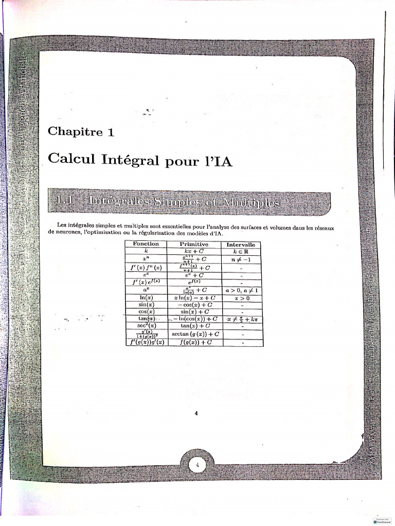 Calcul Integral | PDF