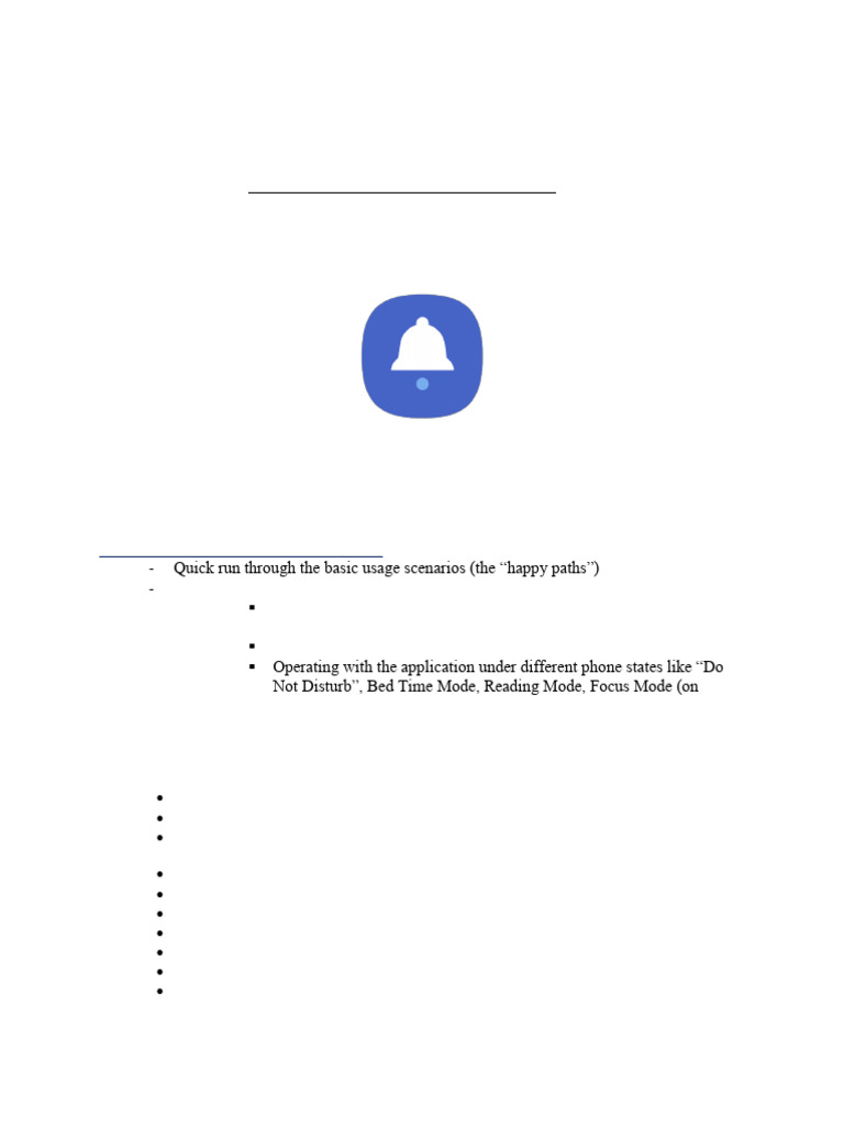 Manual Testing of Reminders App On Android | PDF | Mobile App | Android ...