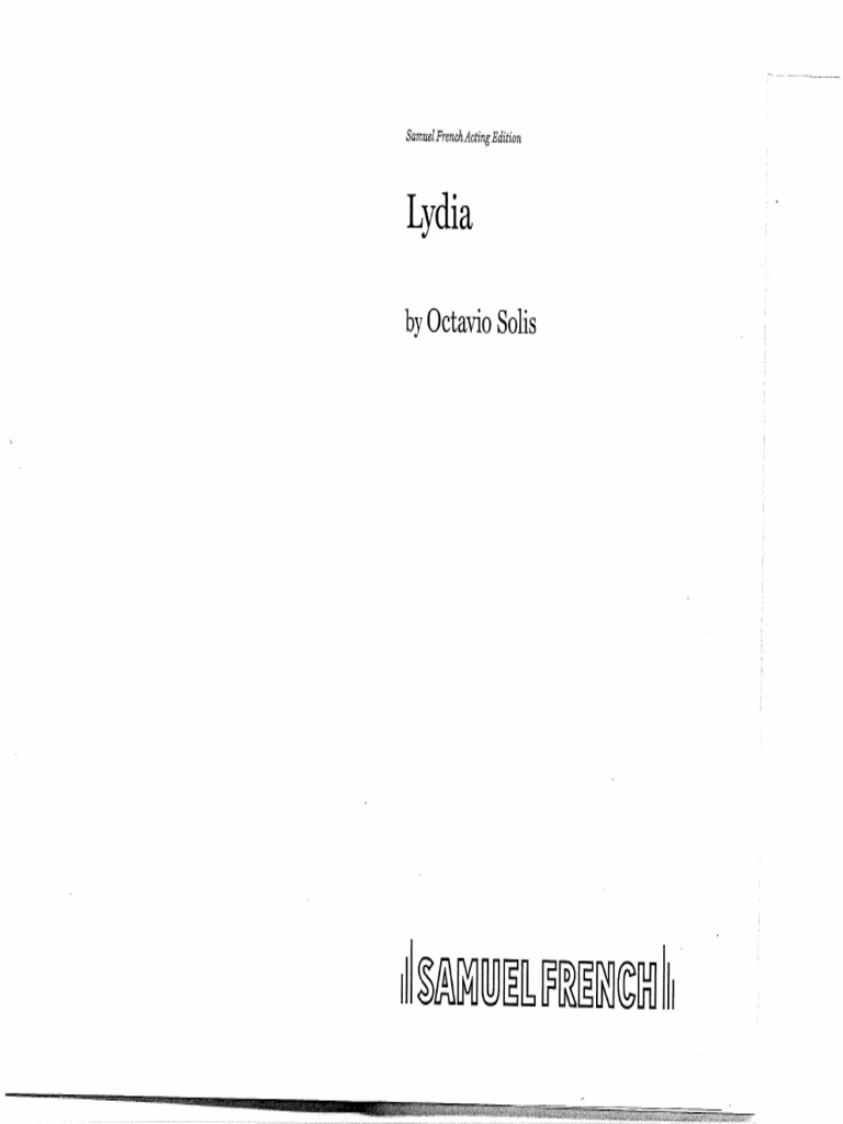 Lydia O.Solis Script | PDF