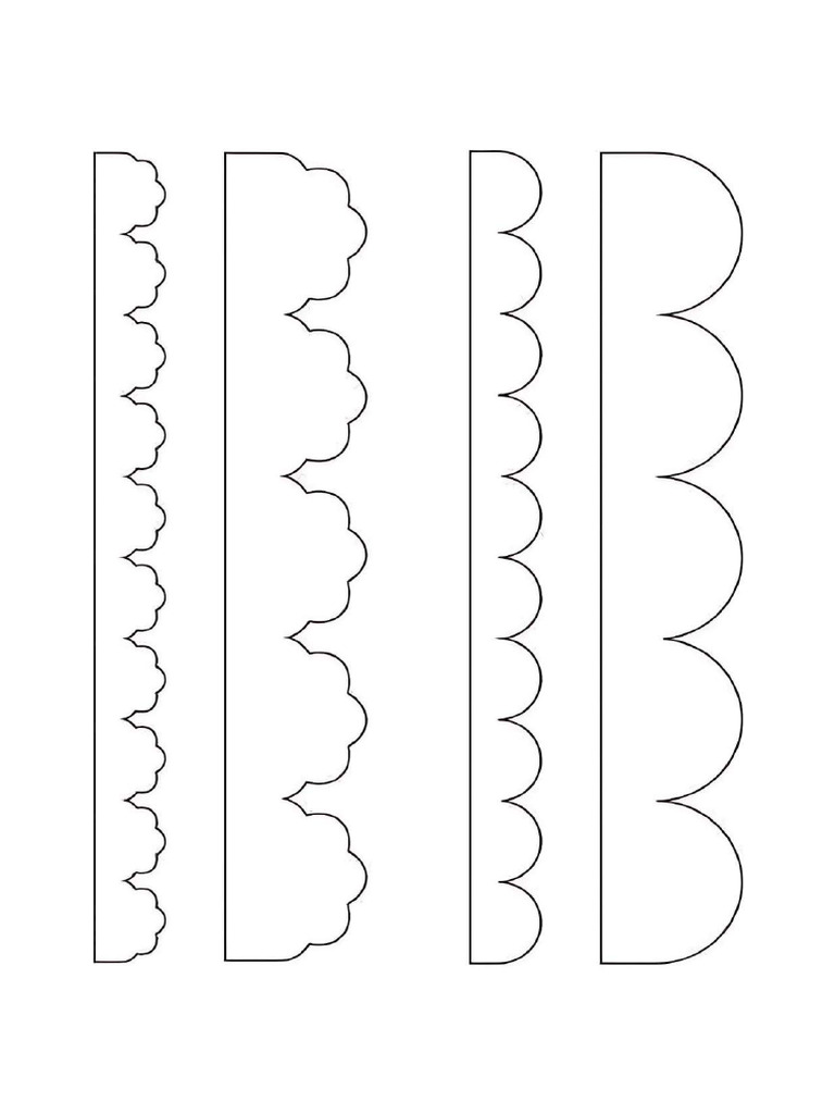 Template Border Daun Rumpuy | PDF