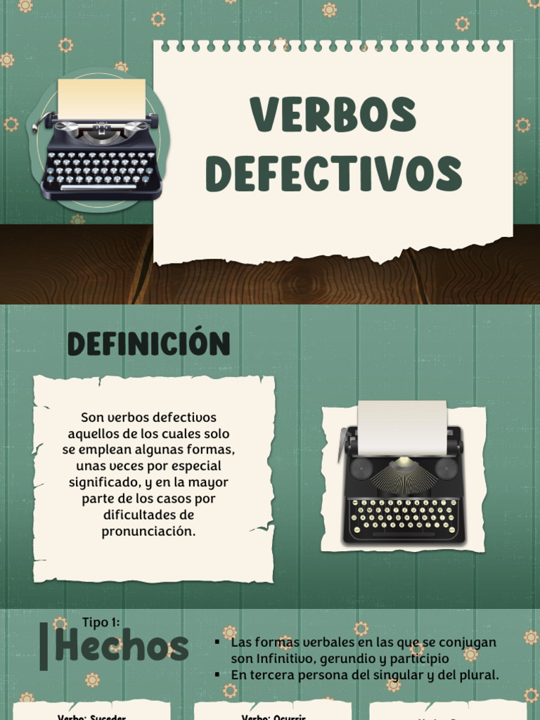 Verbos Defectivos | PDF