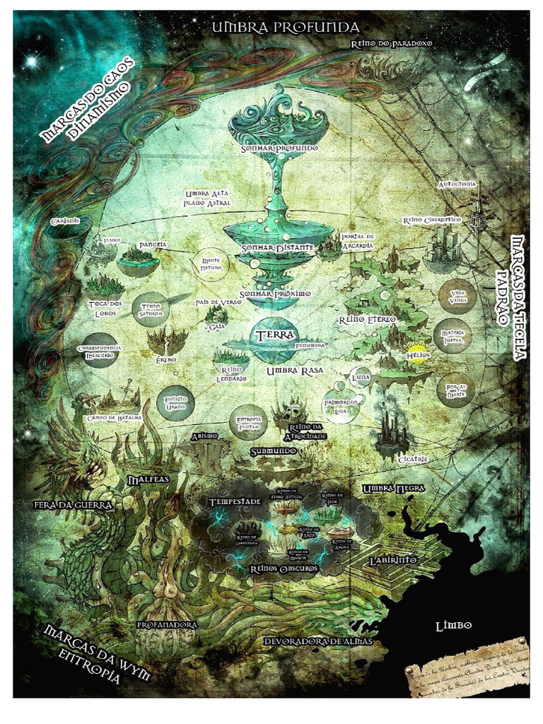 Mapa Da Umbra | PDF