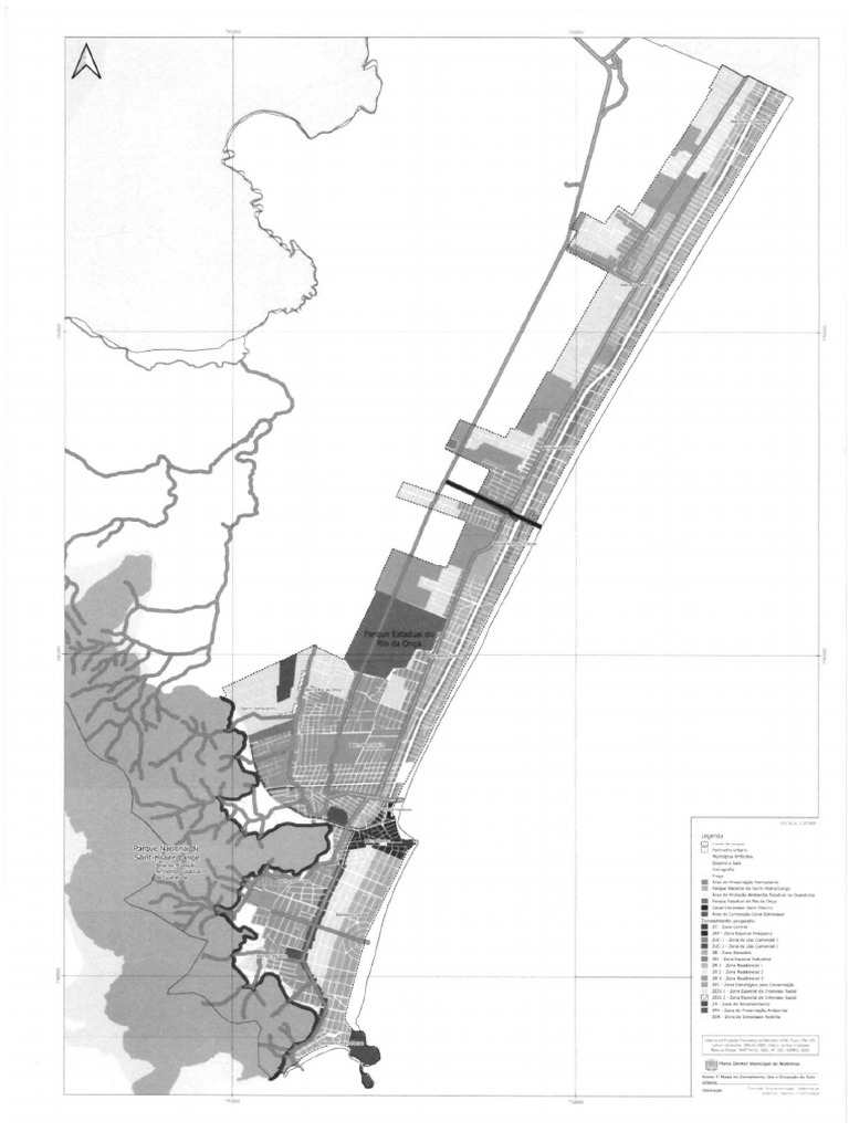 Mapa Plano Matinhos 2024 | PDF