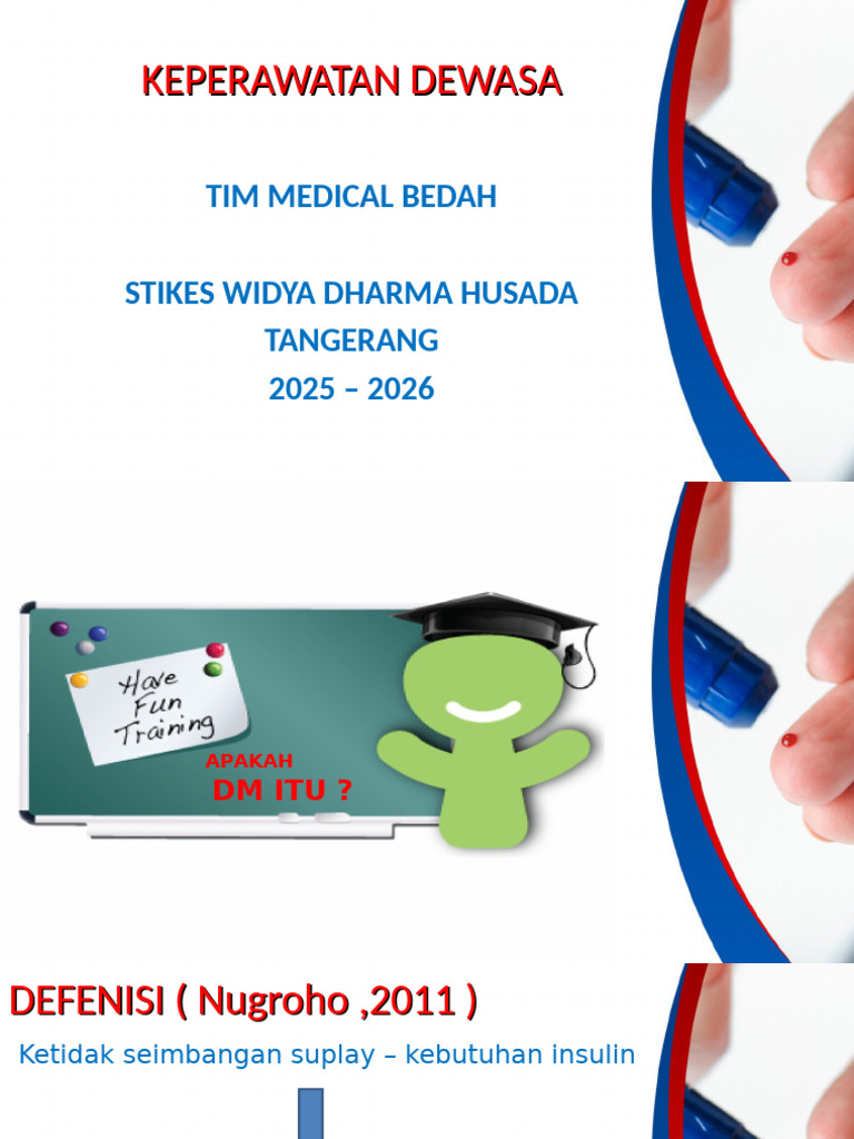 Pertemuan 1. Askep DM (2025) | PDF