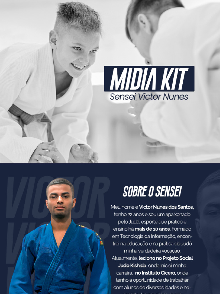 Midia Kit - Sensei Victor Nunes - Judô | PDF