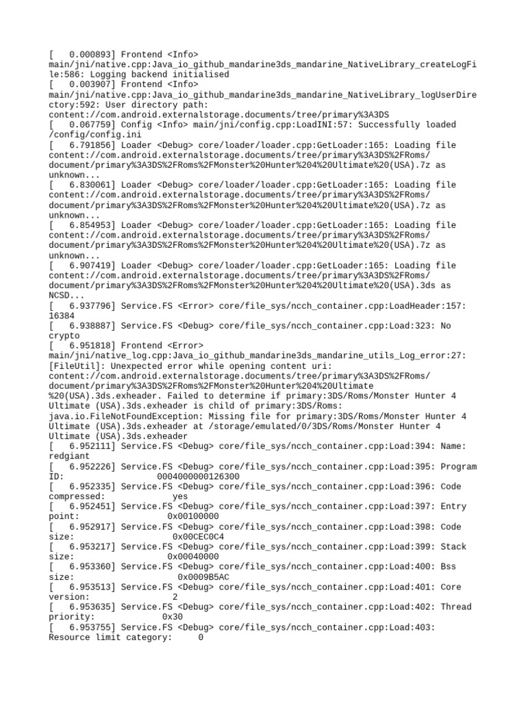 Mandarine Log - Txt.old | PDF | Shader | Computing