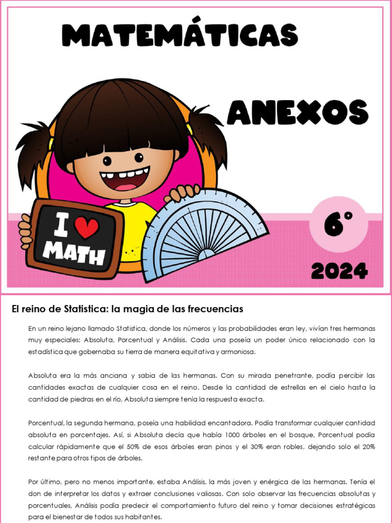 6° - Matemáticas - Anexos-Mayo | PDF | Porcentaje