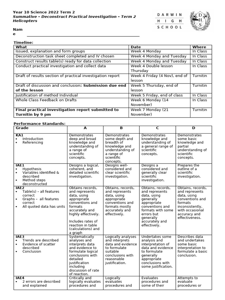 2022 Term - Deconstruction Practical - Helicopters MCCS | PDF | Lift (Force) | Helicopter