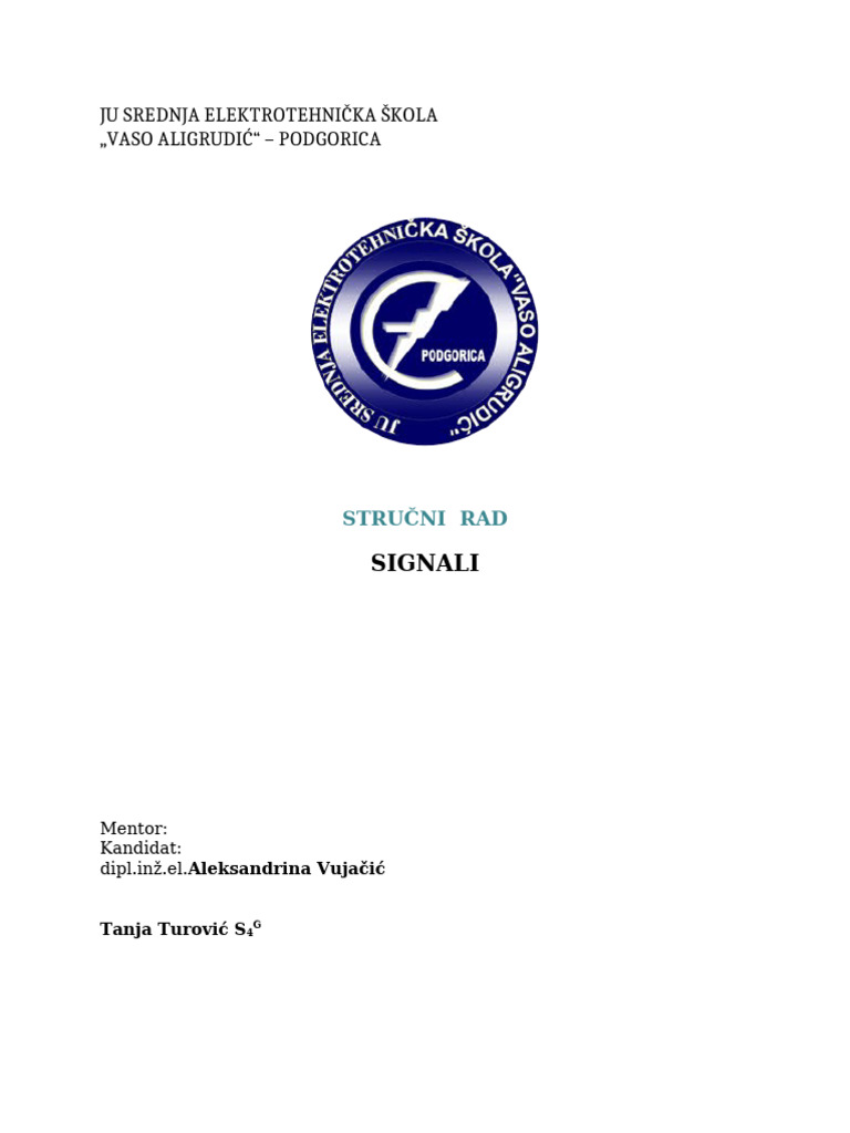 Signali | PDF