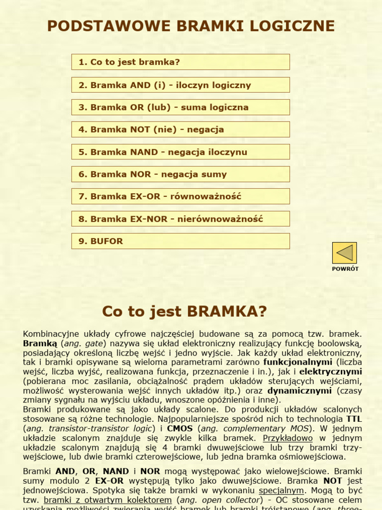 Bramki Logiczne | PDF