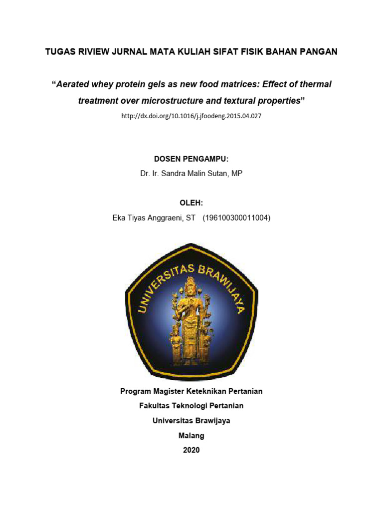 SFBP - Eka Tiyas Anggraeni - 196100300011004 | PDF