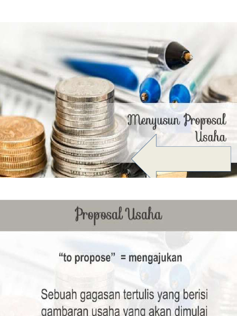 Menyusun Proposal Usaha | PDF
