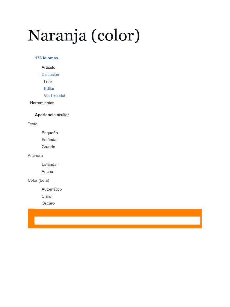 Naranja | PDF | Color | Amarillo