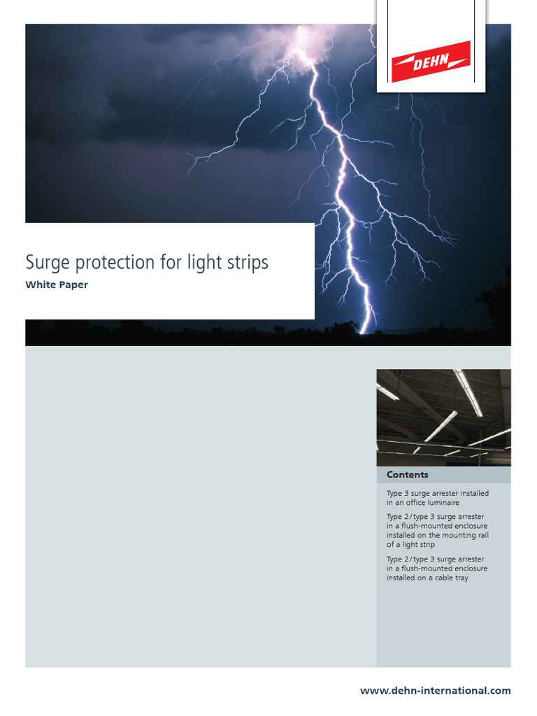 Surge Protection Solutions for Light Strips | PDF | Fuse (Electrical ...
