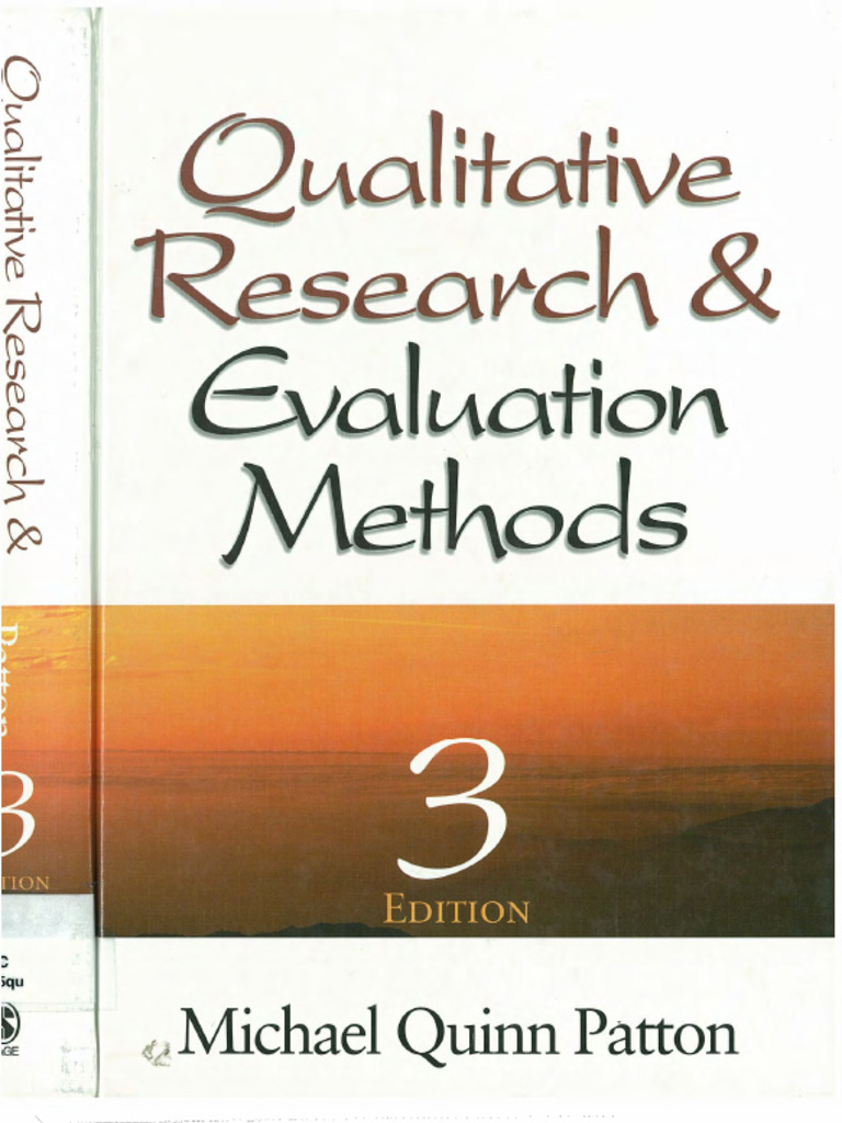 Patton, M. Q. (2015) - Qualitative Research - Evaluation Methods, Integrating Theory and ...