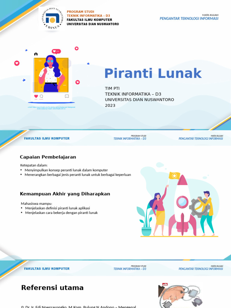 02 Piranti Lunak Aplikasi | PDF