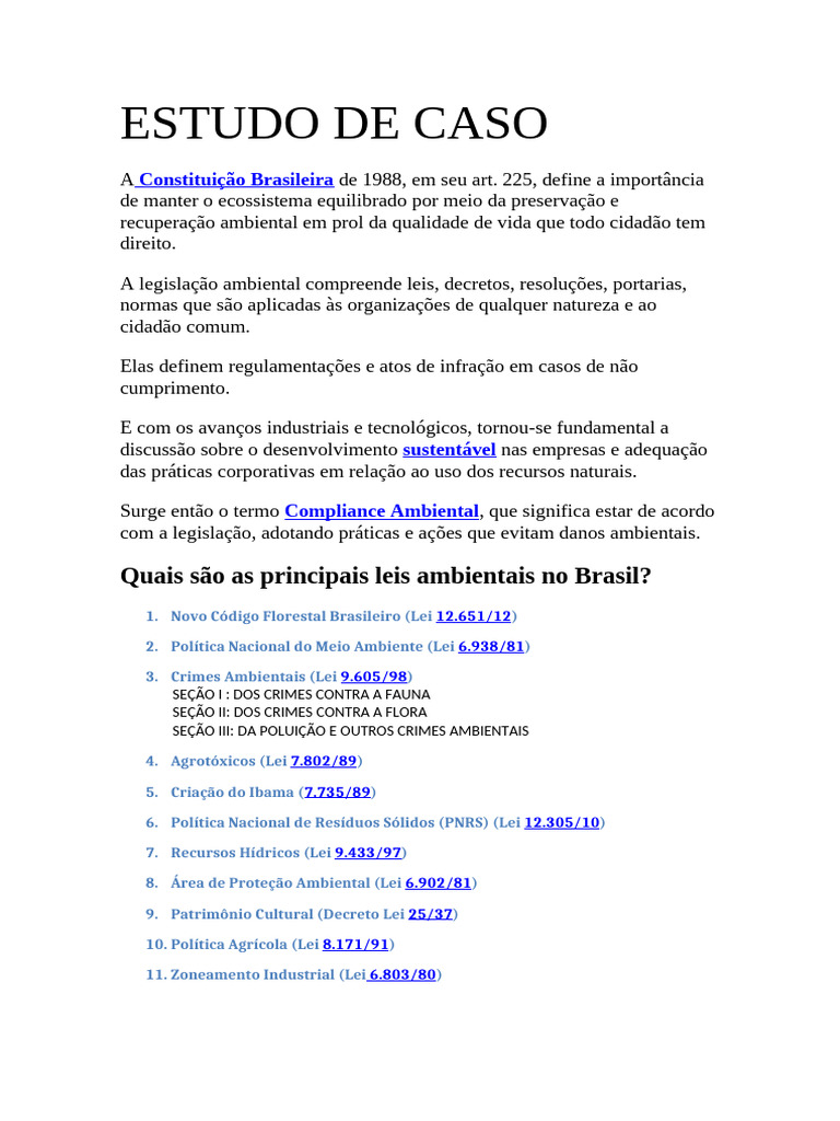 Estudo de Caso 2 | PDF