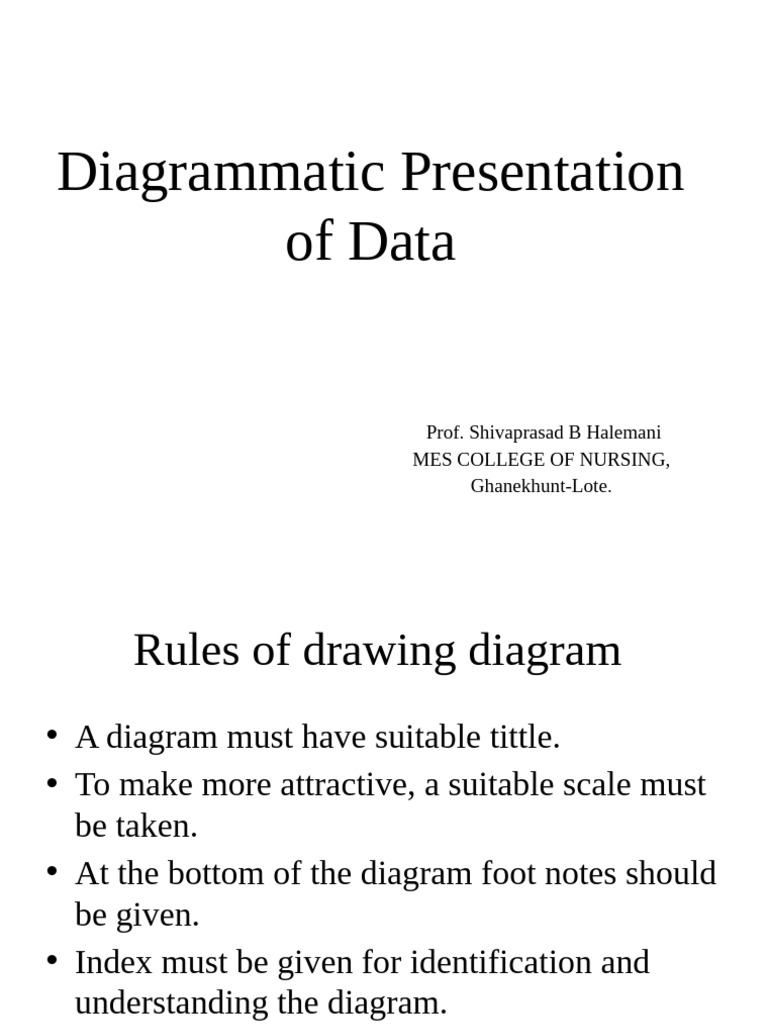 Diagrammatic Data Presentation Guide | PDF | Visualization (Graphics ...