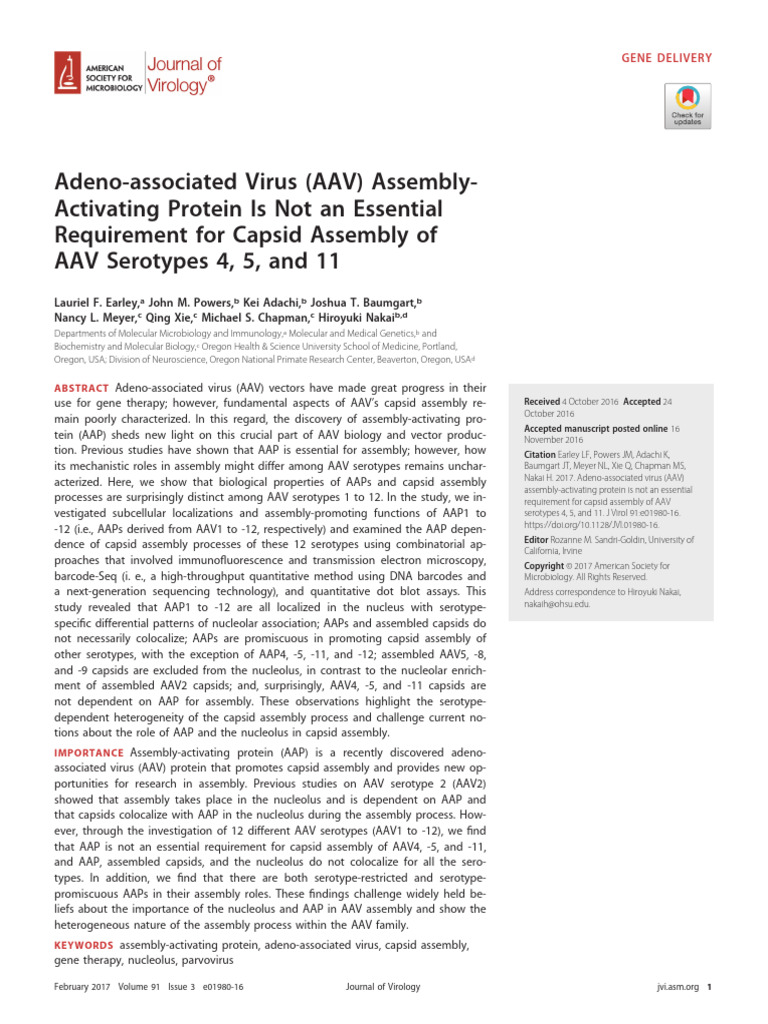 2017-Adeno-Associated Virus (AAV) Assembly-Activating Protein Is Not An ...
