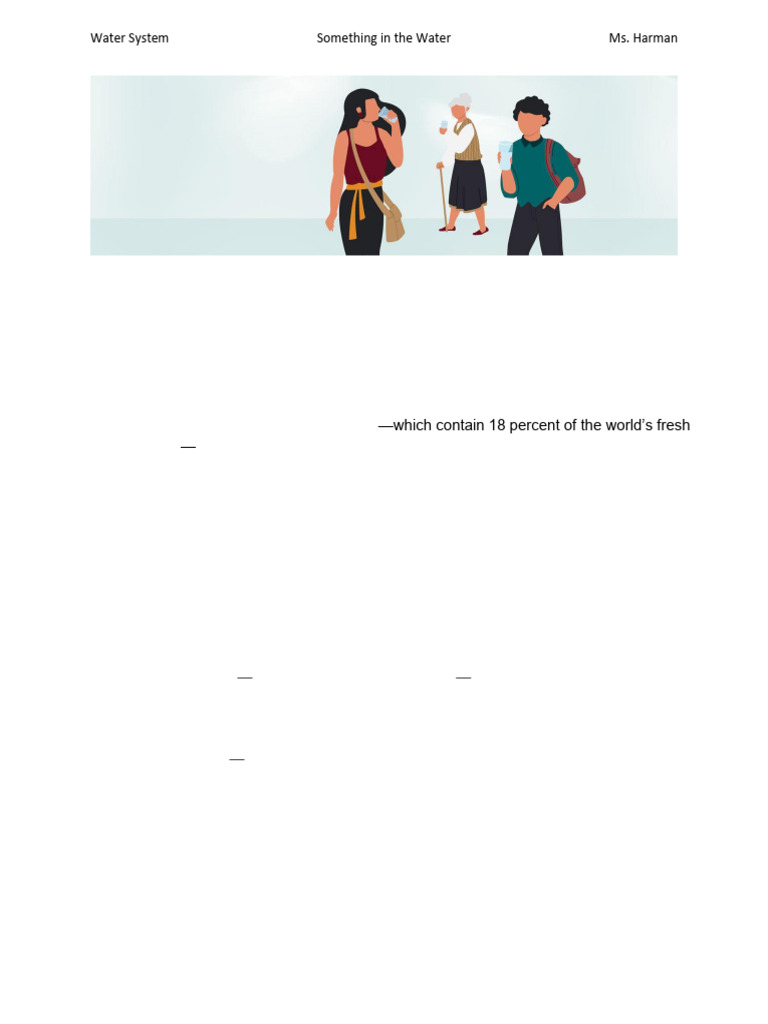 Something in The Water-Water Assignment (2025) | PDF | Drinking Water | Water