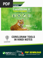CorelDraw Tools Notes | PDF