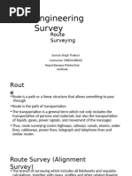 ENGINEERING SURVEYS (Route Surveying) | PDF | Surveying | Reconnaissance