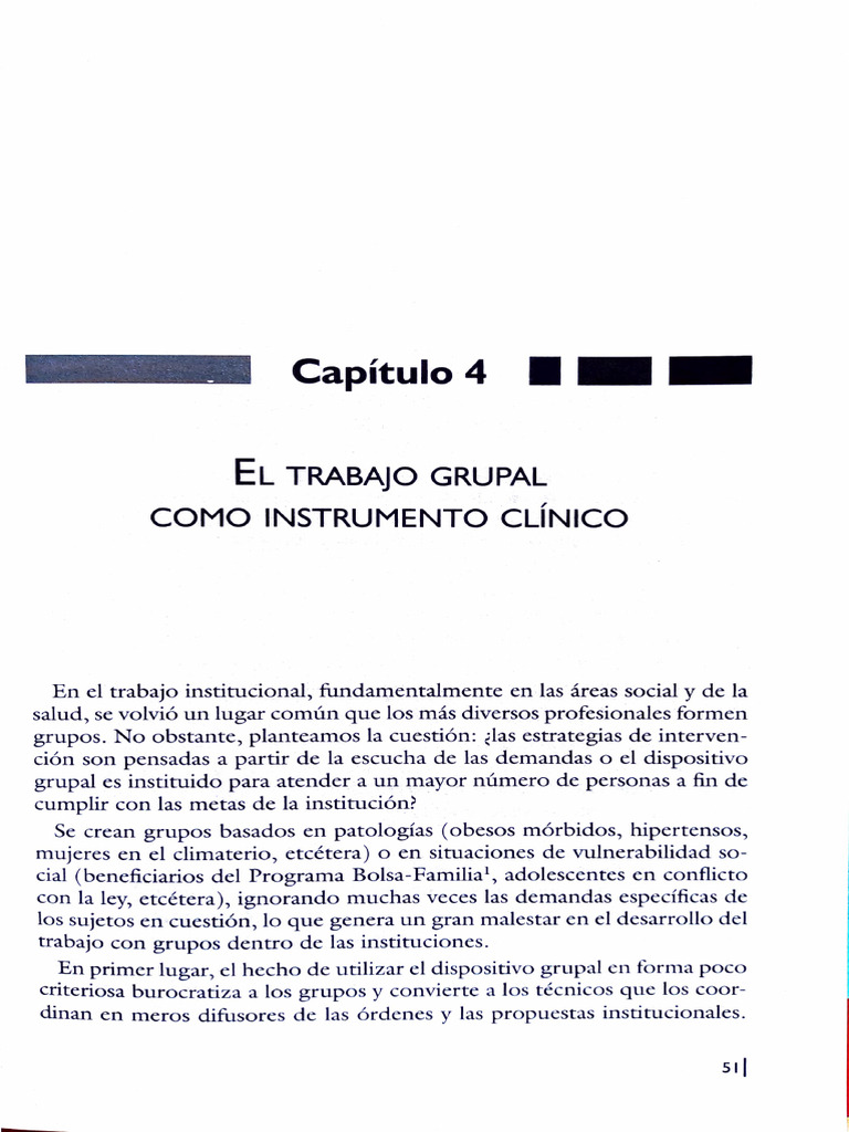 Cap. 4 Trabajo Grupal. Psicoanálisis | PDF | Psicoanálisis | Jacques Lacan
