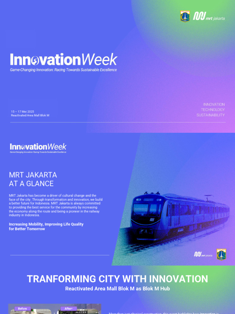 MRT Jakarta Innovation Week 2025 | PDF