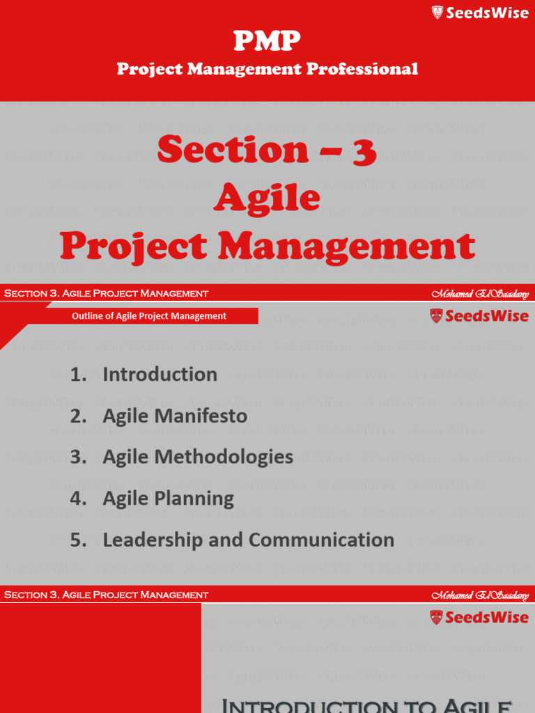 03 Agile Project Management | PDF