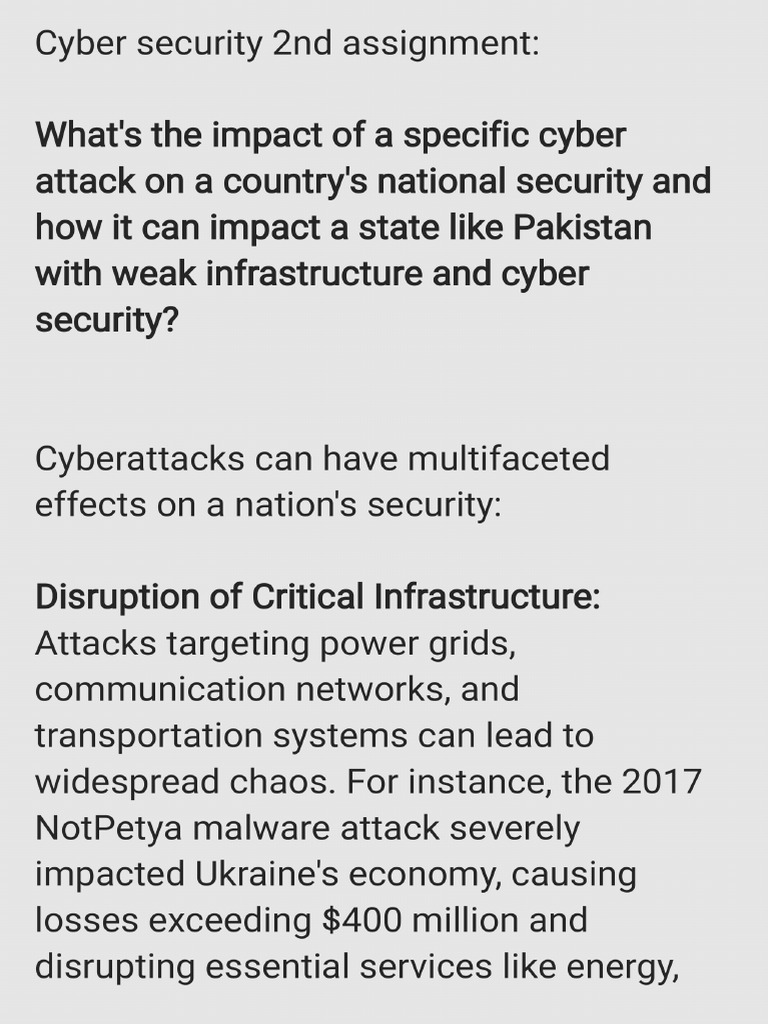 Zainab Cyber Security Assignment | PDF