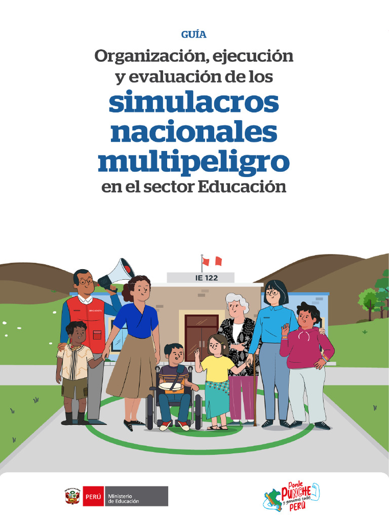 Guía para Ejecución de Simulacros 2025. | PDF | Riesgo | Defensa Civil