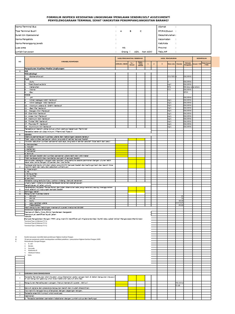 Form IKL Terminal 2024 | PDF