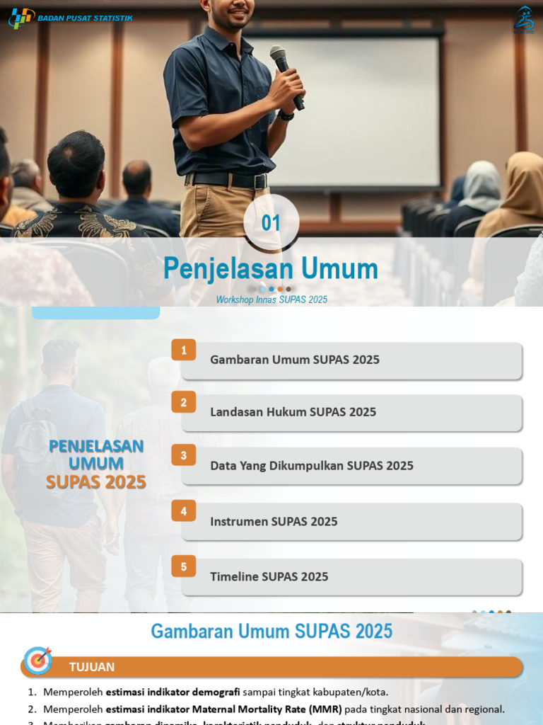 Penjelasan Umum SUPAS 2025 | PDF
