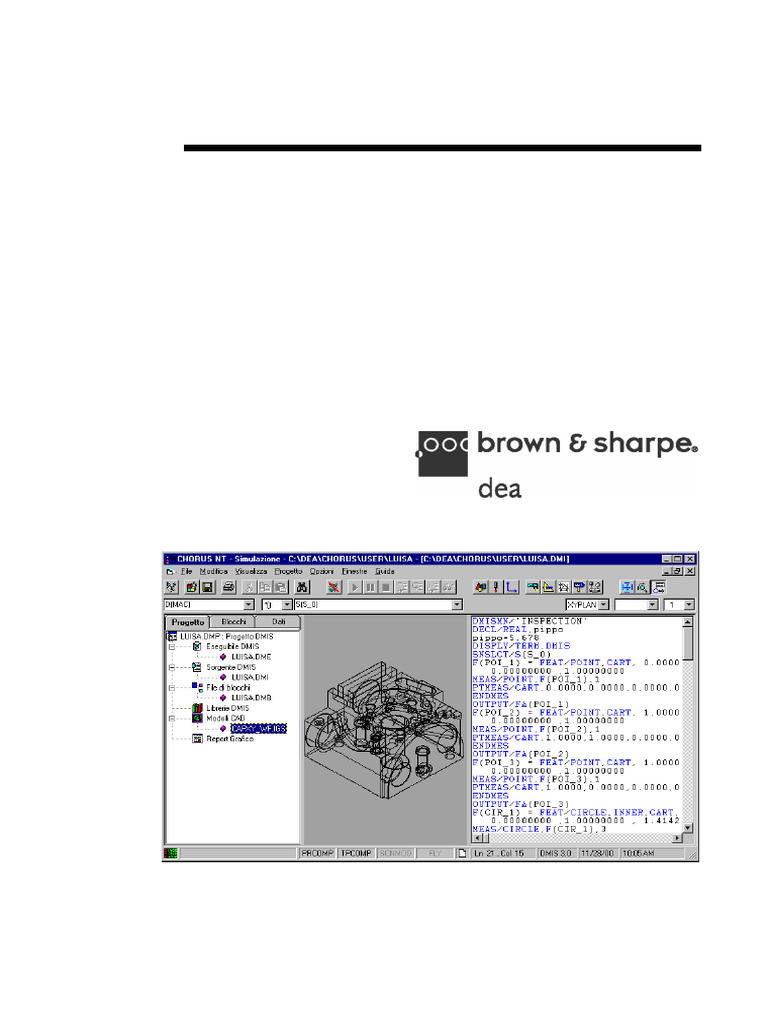 DMIS Language Extension Reference Manual: Chorus NT™ Measuring System | PDF | Bracket ...