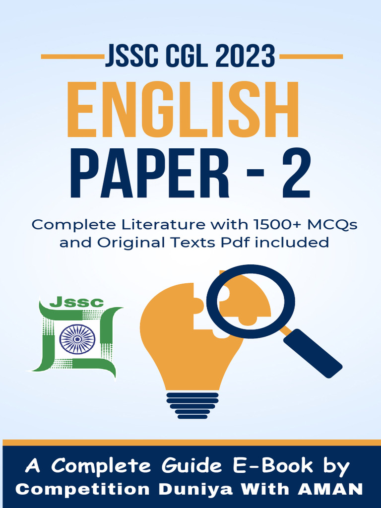 JSSC CGL 2023 English Syllabus Guide | PDF