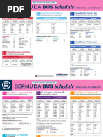 James Bus Line Schedule & Contacts | PDF | Bus | Bus Transport